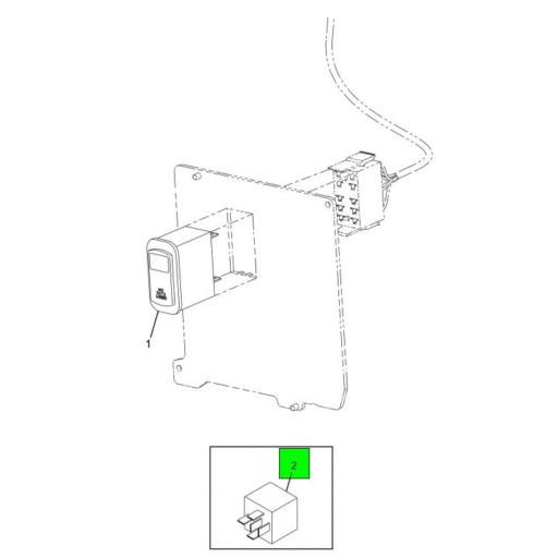 3607384C1 Navistar International | Control Relay - 6 Pack | Source One ...