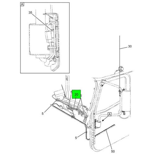 3571167C91 Navistar International | HARNESS ELECTRICAL AM/FM RADIO MALE ...