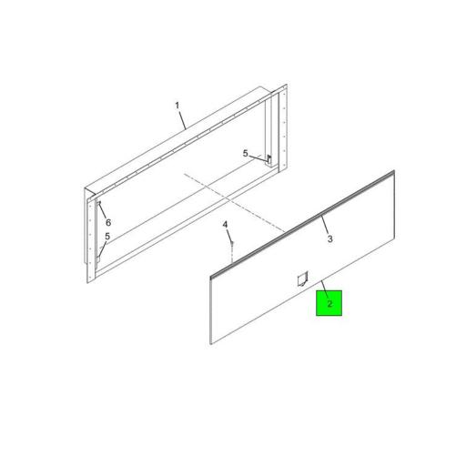 2216907C91 IC Bus | DOOR LUGGAGE BOX ASSEMBLY | Source One Parts Center