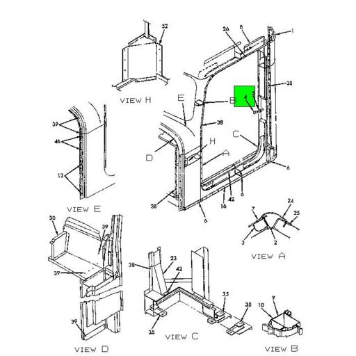 1677462C1 Navistar International | Pin Latch Striker | Source One Parts ...