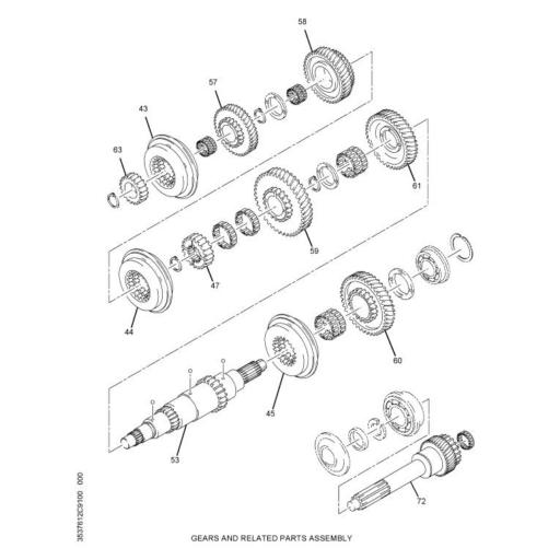 2592507C91 Navistar International | Shift Bar Housing Repair Kit ...
