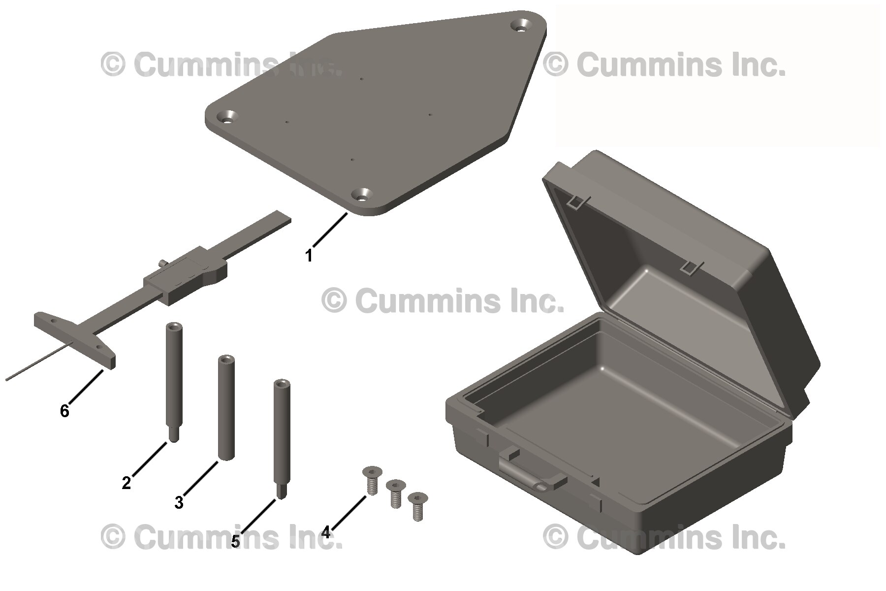 5394622 | Cummins® | Inspection Gauge | Source One Parts Center
