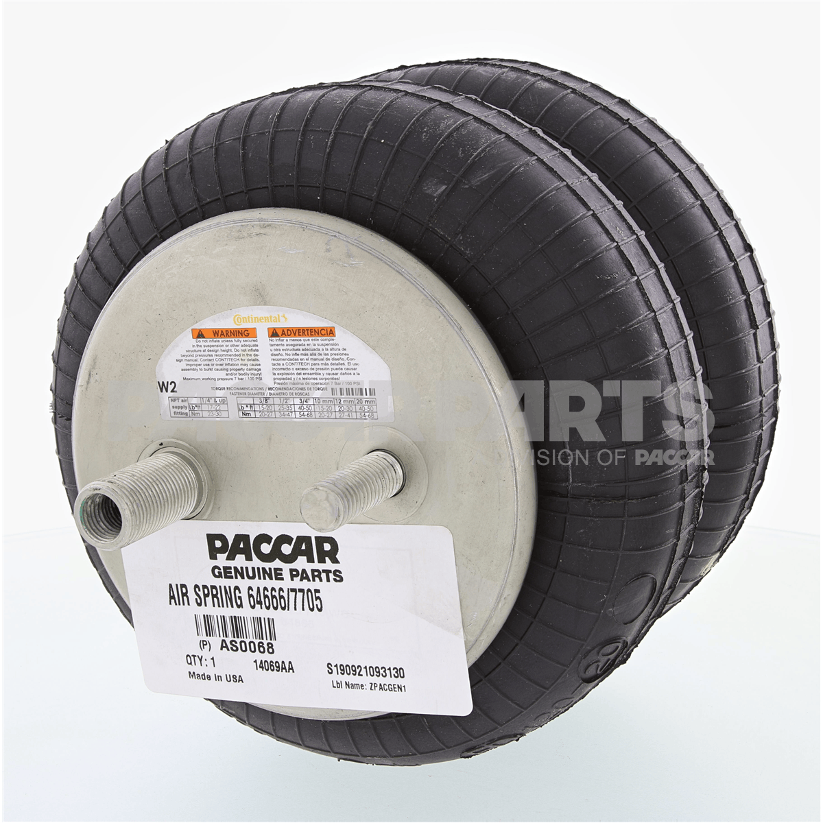 AS0068 | Kenworth® | SPRING-AIR | Source One Parts Center