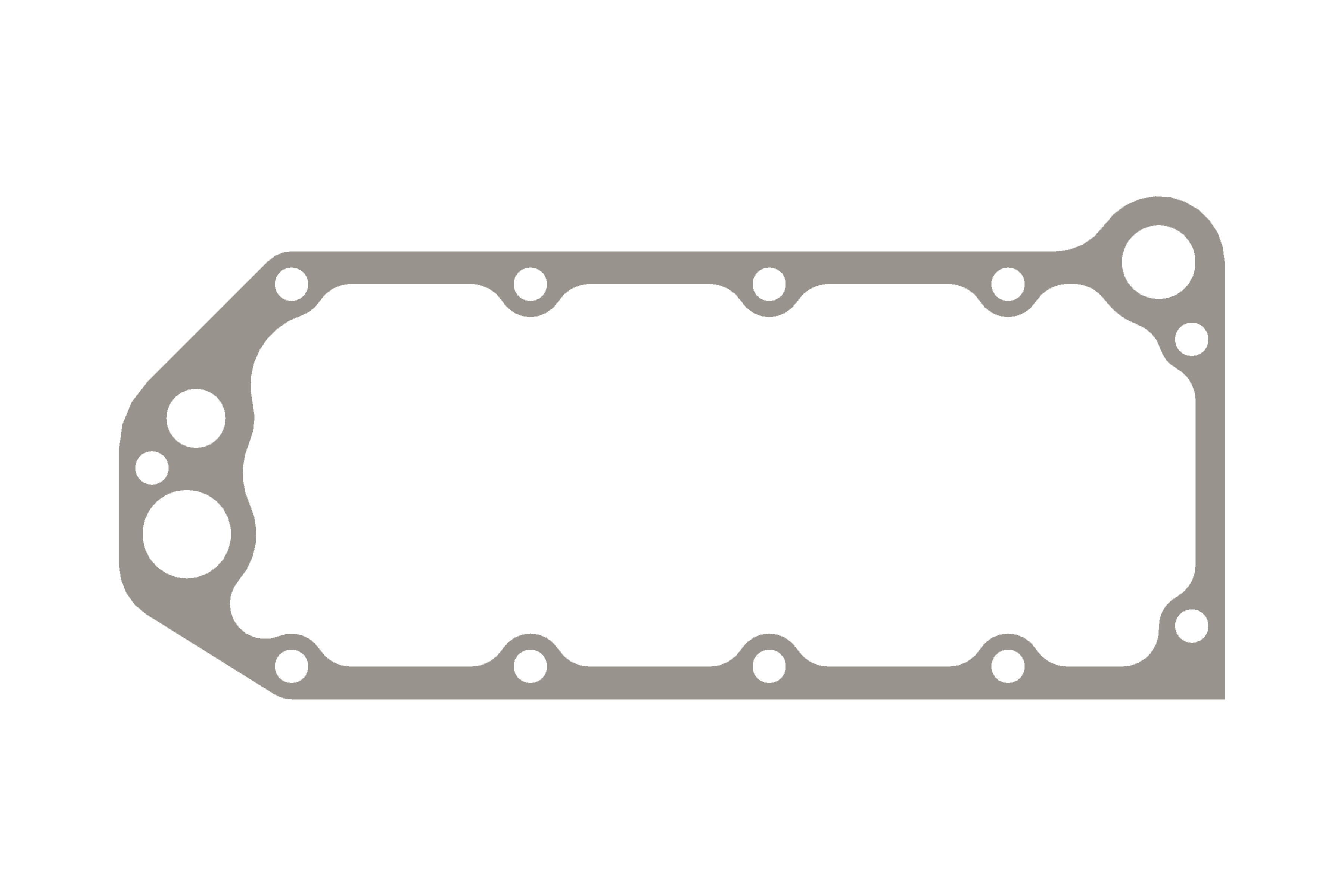 3918174 | Cummins® | Oil Cooler Core Gasket | Source One Parts Center