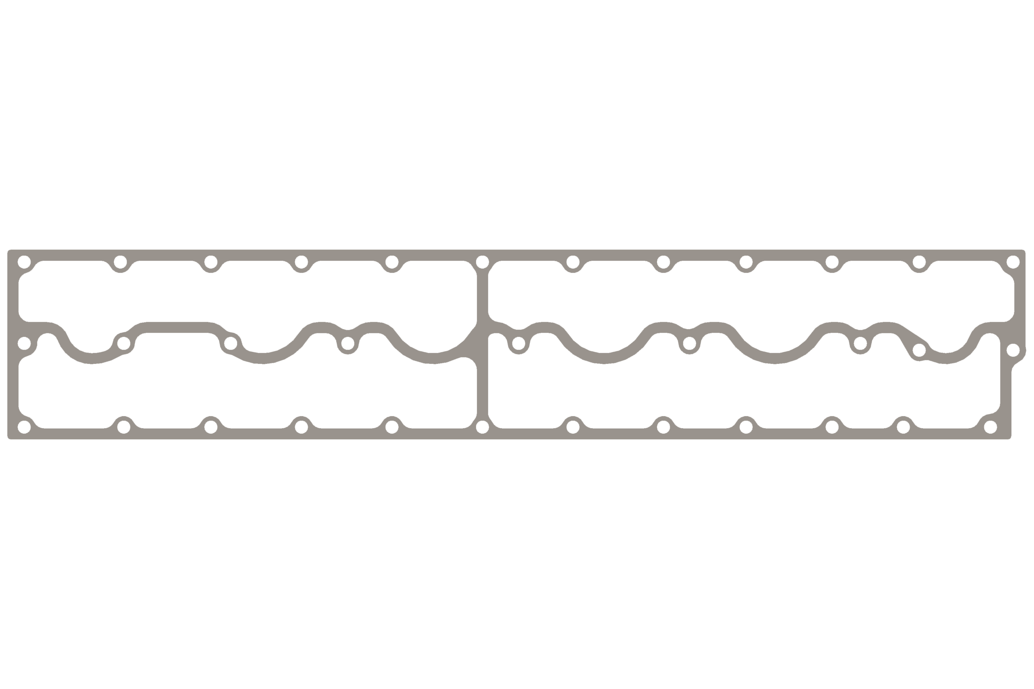 4083006 | Cummins® | Water Header Cover Gasket | Source One Parts Center