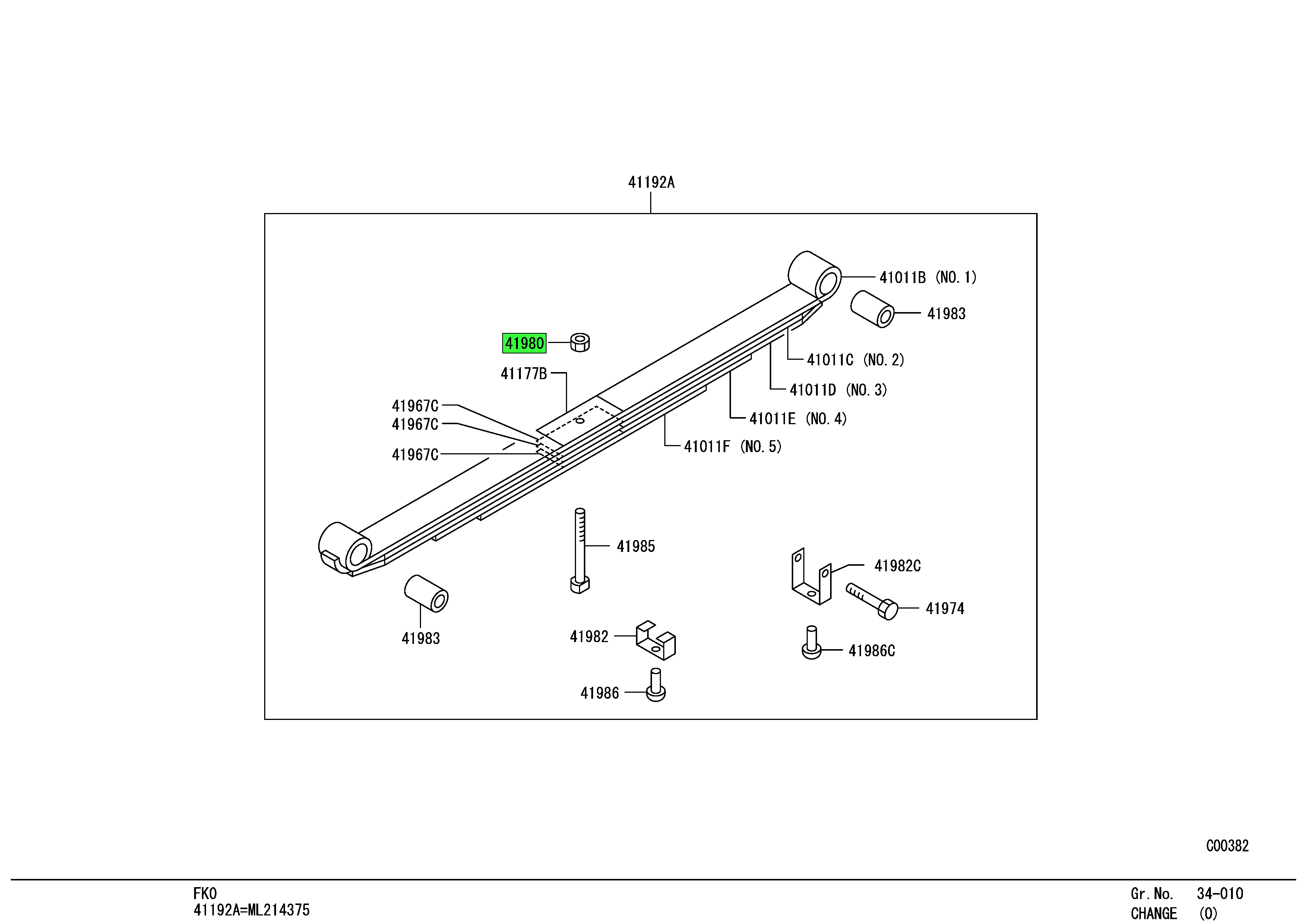MH024020 Mitsubishi FUSO | Rear Suspension Spring Nut | Source One ...