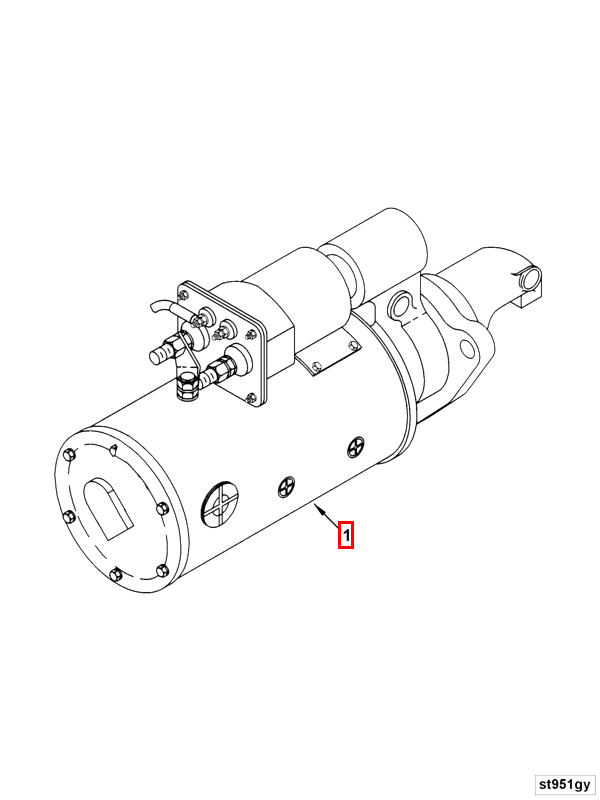 4934622 Cummins | Starting Motor | Source One Parts Center