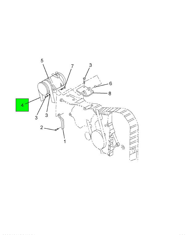 3515596C2 Navistar International | V-Ribbed Fan Belt Adjuster | Source ...