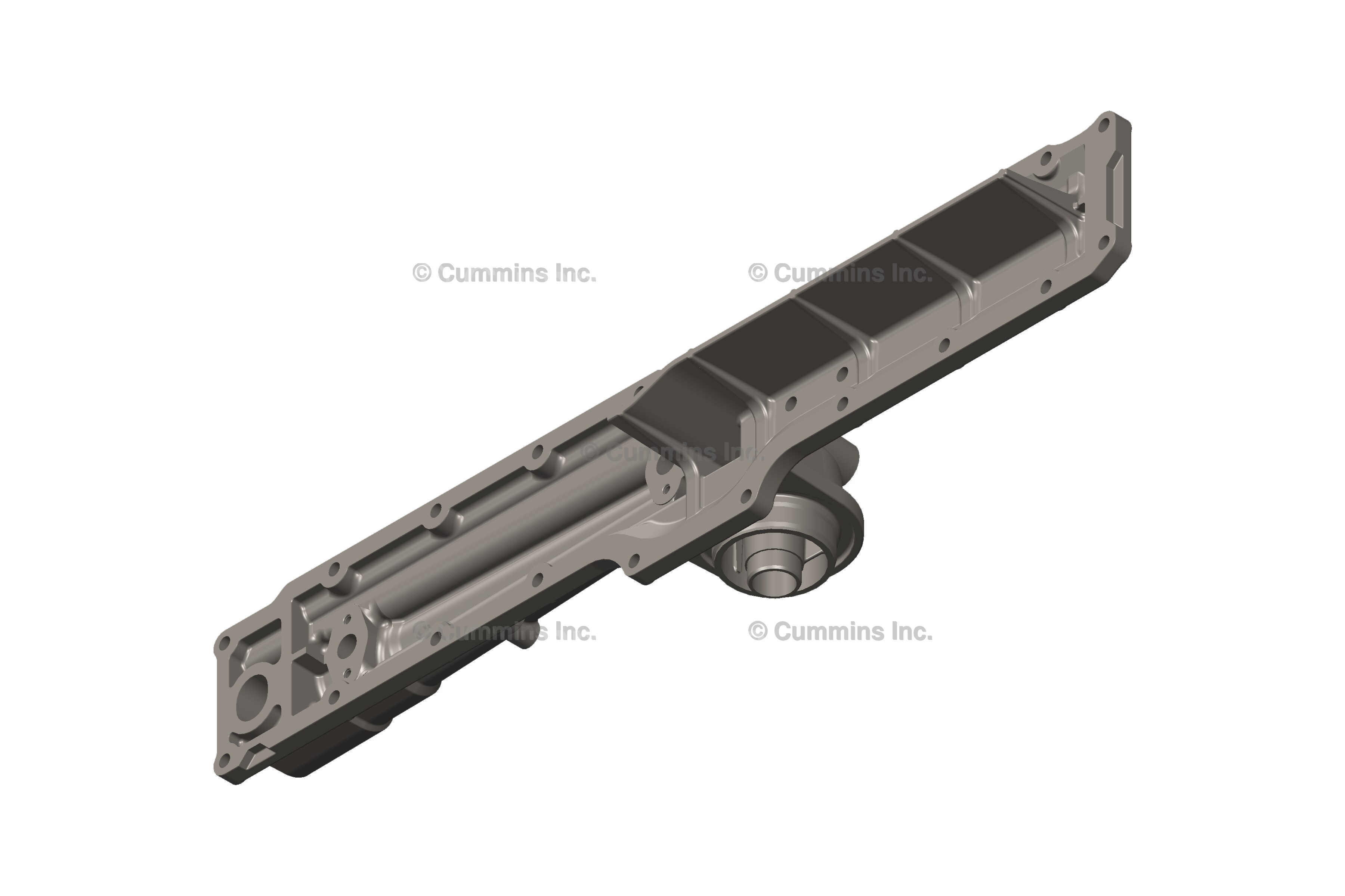 4965896 | Cummins® | Oil Filter Cooler Head | Source One Parts Center