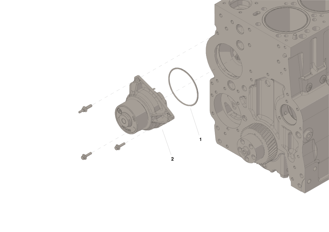 3802081 | Cummins® | Water Pump | Source One Parts Center