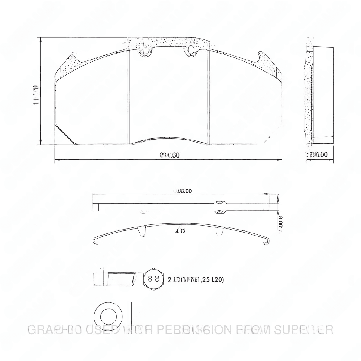 MPBD1310HD Haldex | Disc Brake Pad - Air High Frequency Extreme ...