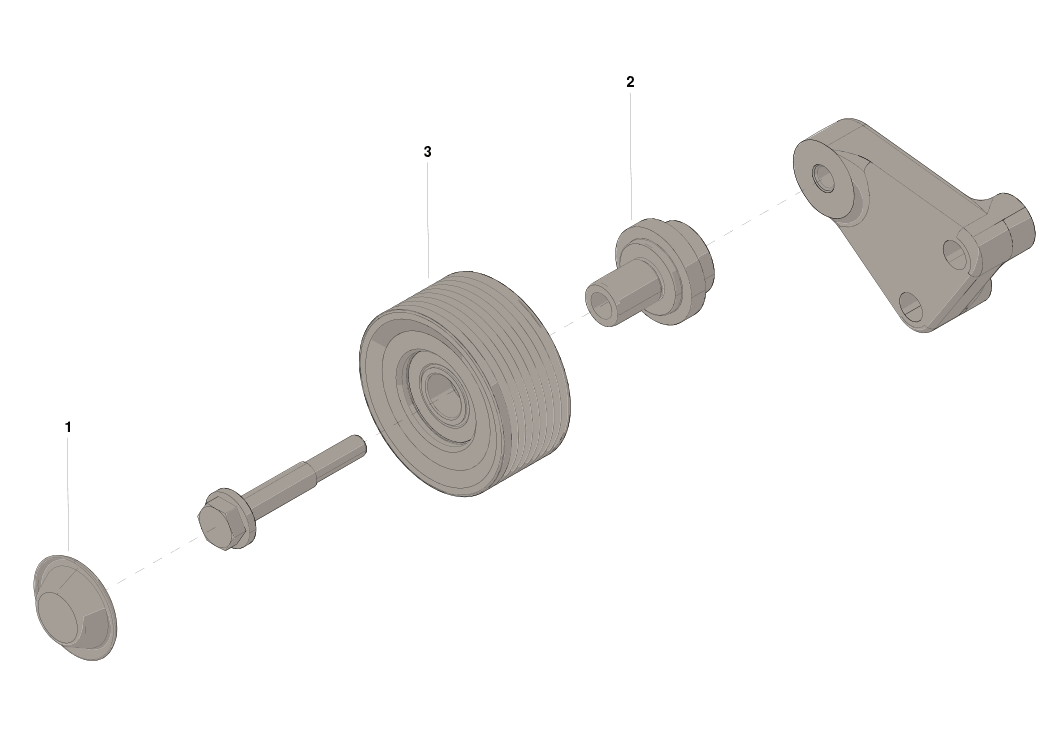3800669 Cummins Idler Pulley Kit Source One Parts Center