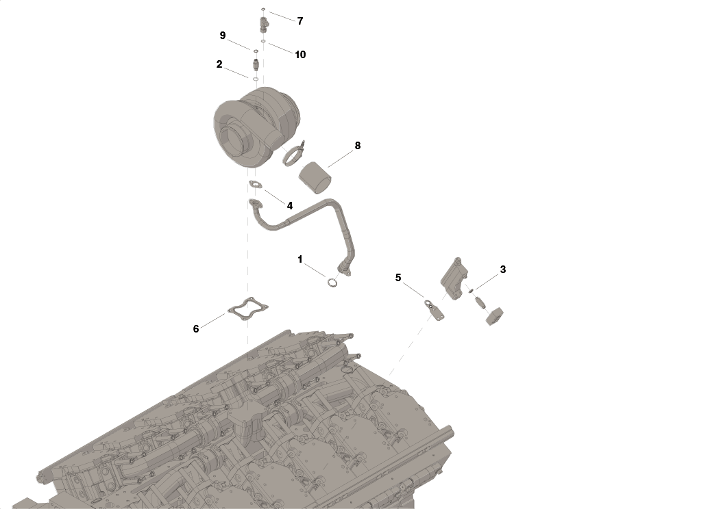 4089233 | Cummins® | Turbocharger Intercooler Gasket Kit | Source One ...