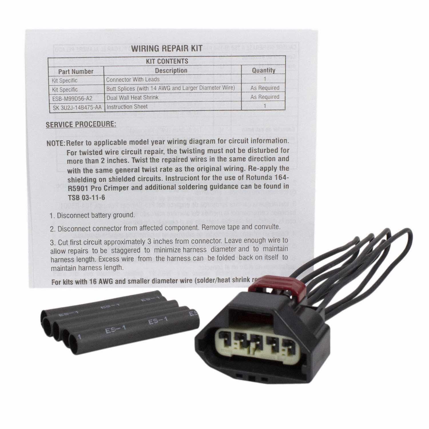 WPT738 Ford | Trunk Lock Linkage Connector Wire | Source One Parts Center