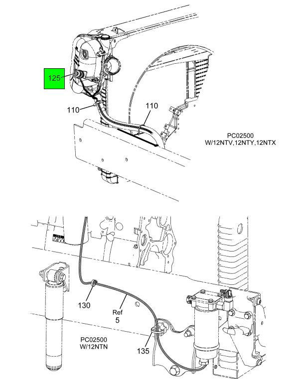 4109269C91 | Genuine Navistar International® GAUGE LOW COOLANT SENDER ...
