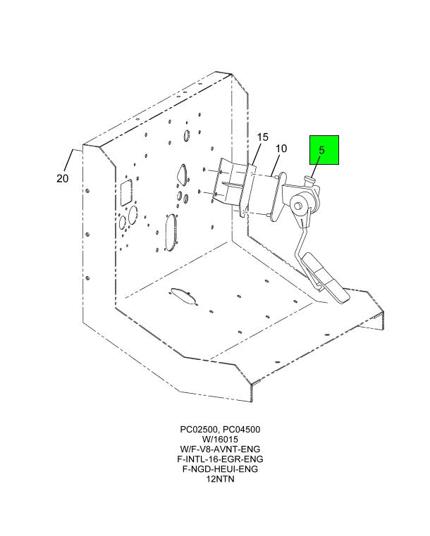 3525143C94 Navistar International | Electronic Accelerator Pedal ...
