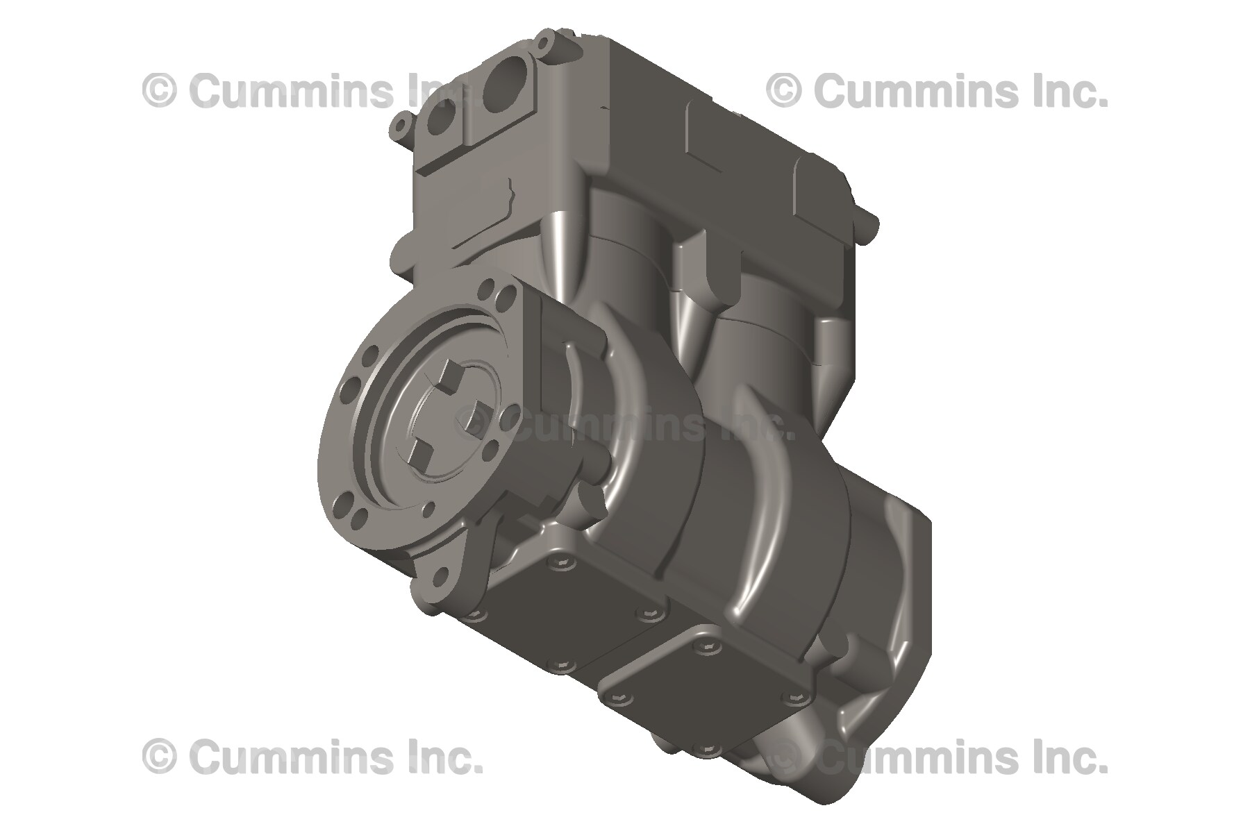 4974668 | Cummins® | 1 Cylinder Air Compressor | Source One Parts Center