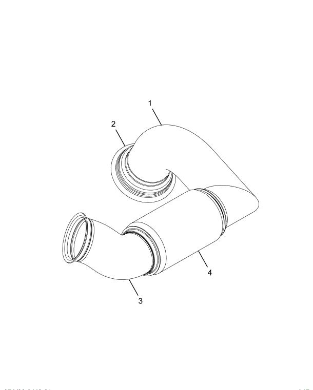 4084032C3 Navistar International | Turbocharger Welded Pipe Assembly ...