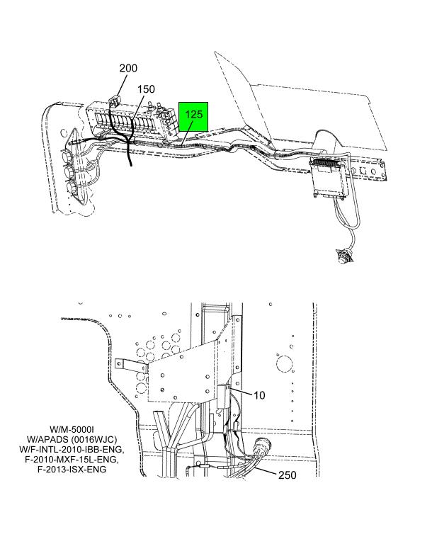 3566447C93 Navistar International | Electrical Instrument Harness APADS ...