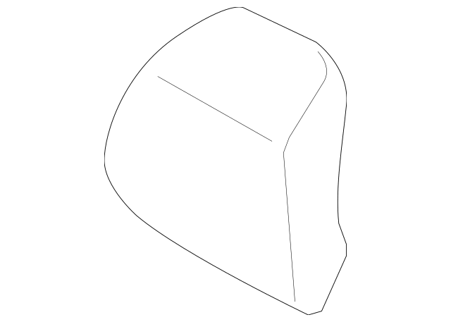 HS7Z54611A08BL Ford | Headrest Cover - Left Right Front | Source One ...