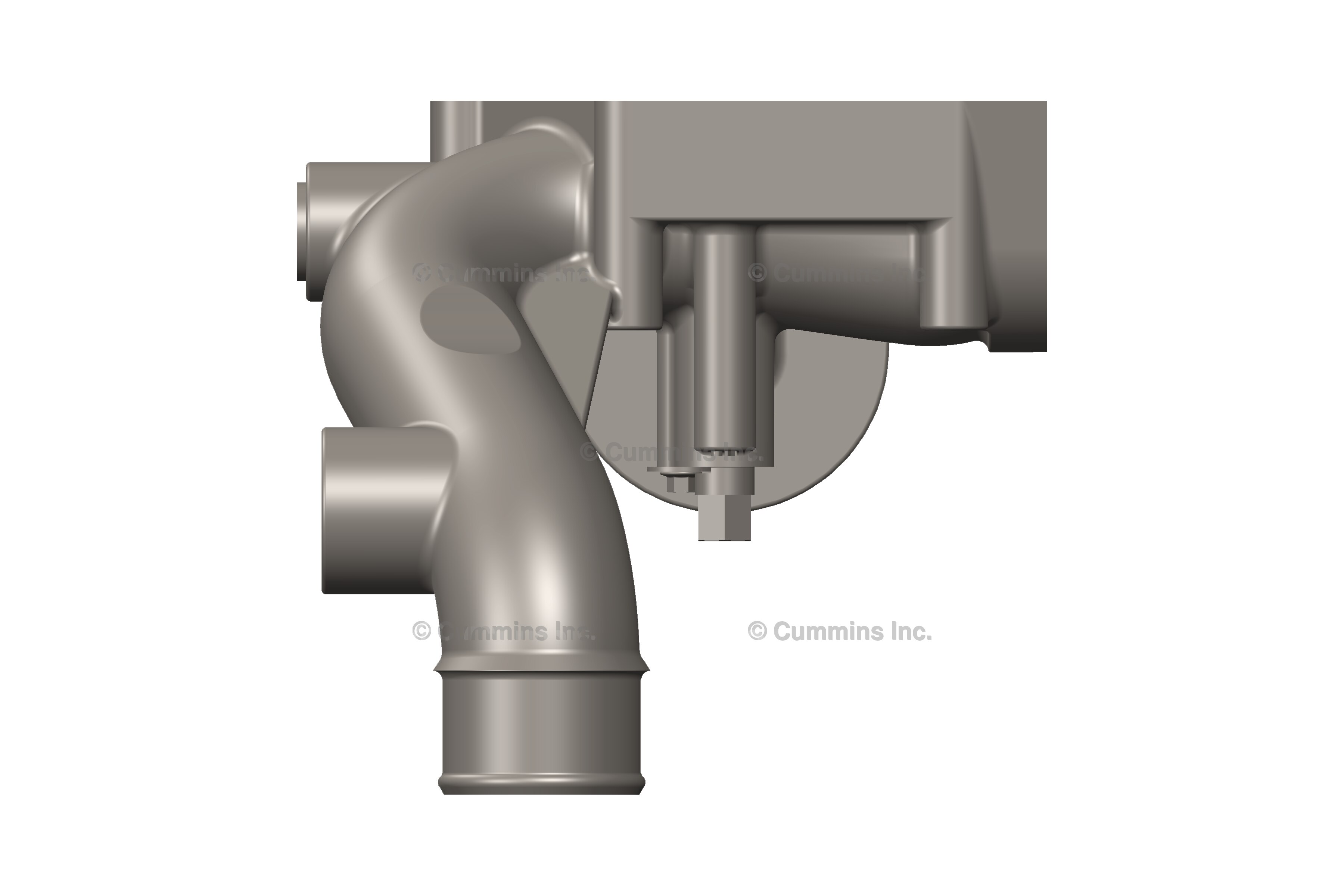 4318610 | Cummins® | Water Inlet Connection | Source One Parts Center