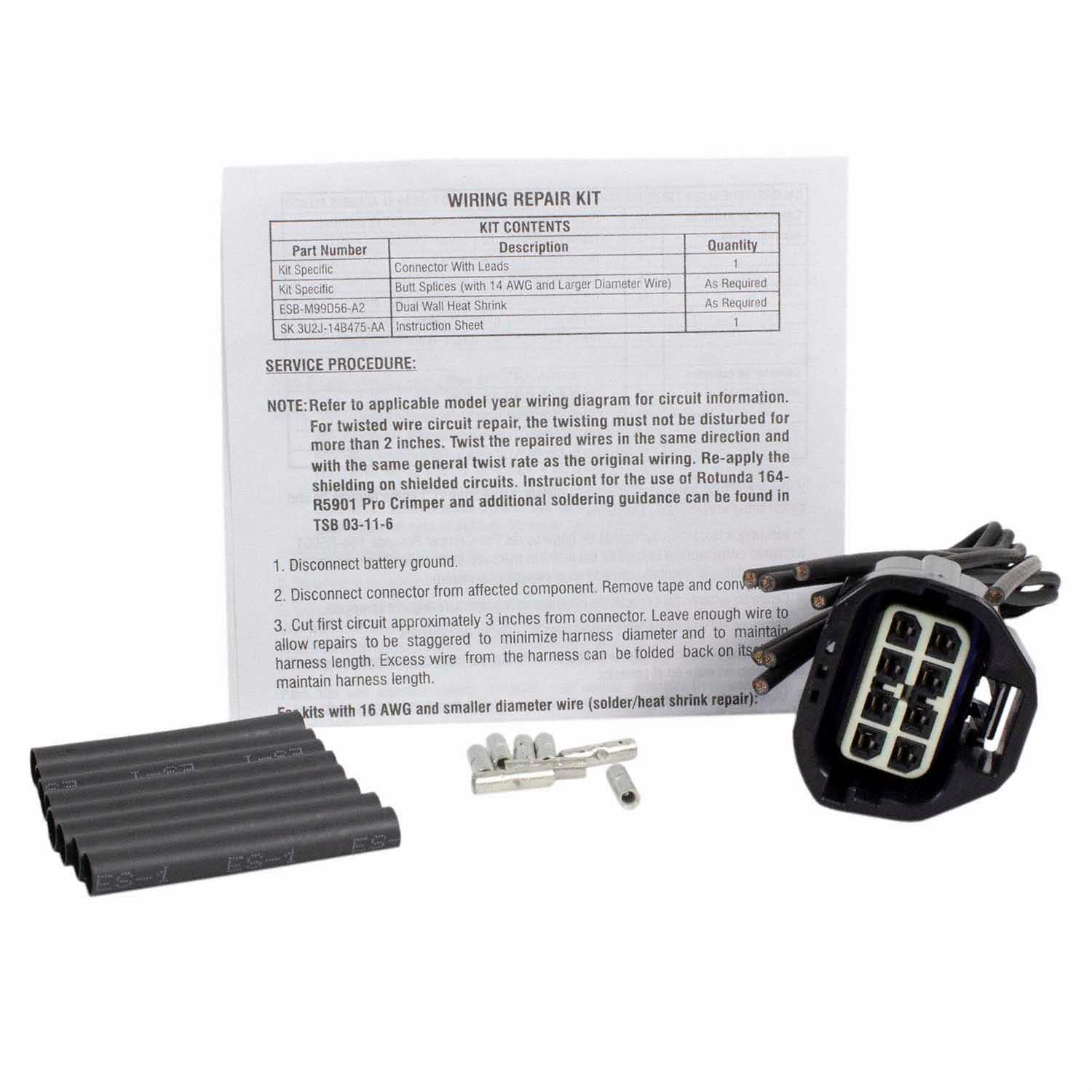 WPT1064 Ford | Awd Control RELAY Connector Wire | Source One Parts Center