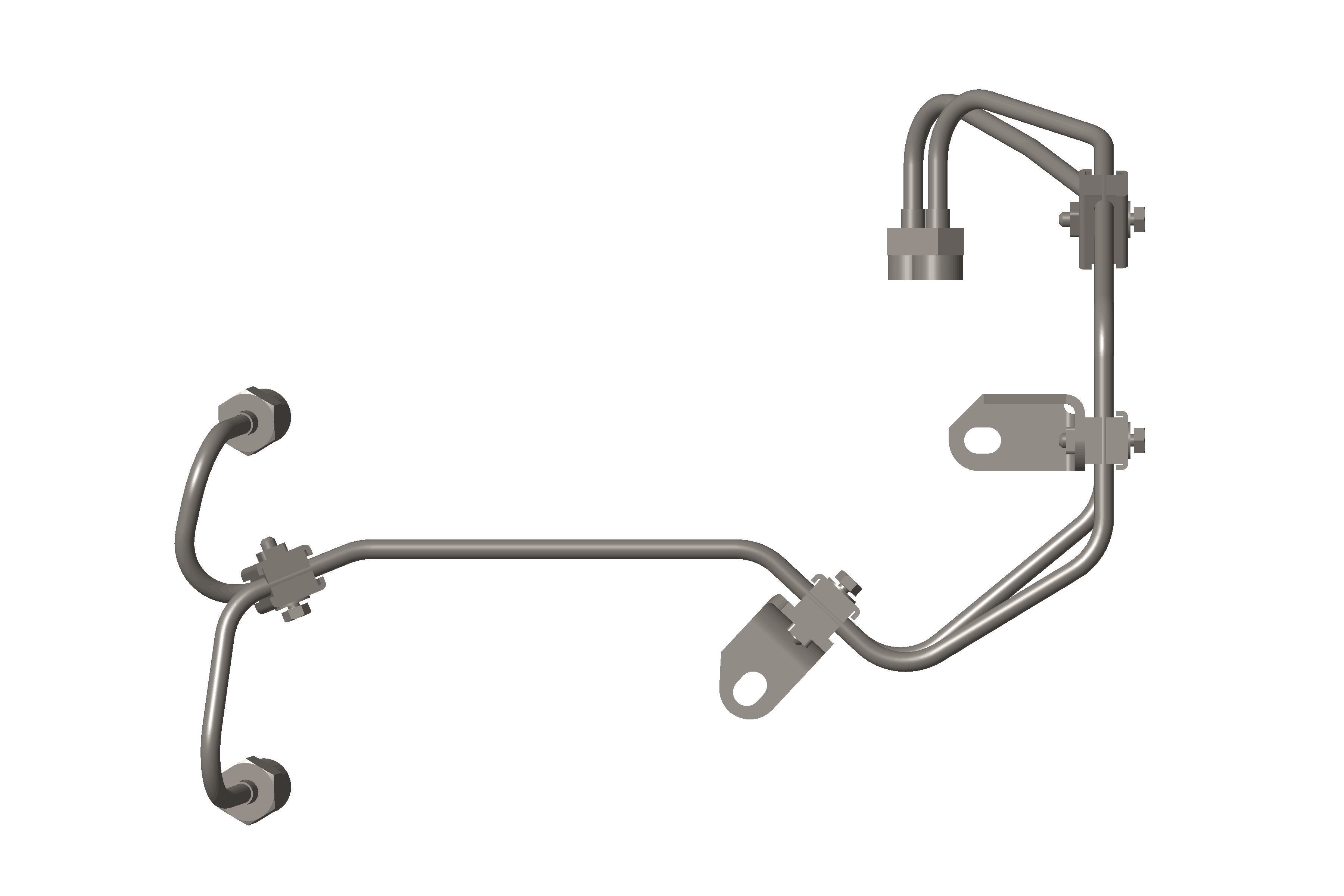 3935656 Genuine Cummins® Injector Fuel Supply Tube | Source One Parts ...