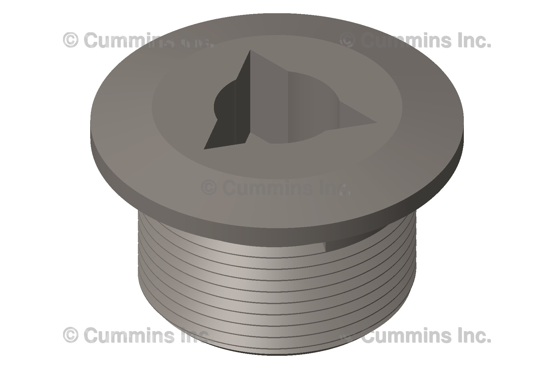 5562550 | Cummins® | Threaded Plug | Source One Parts Center