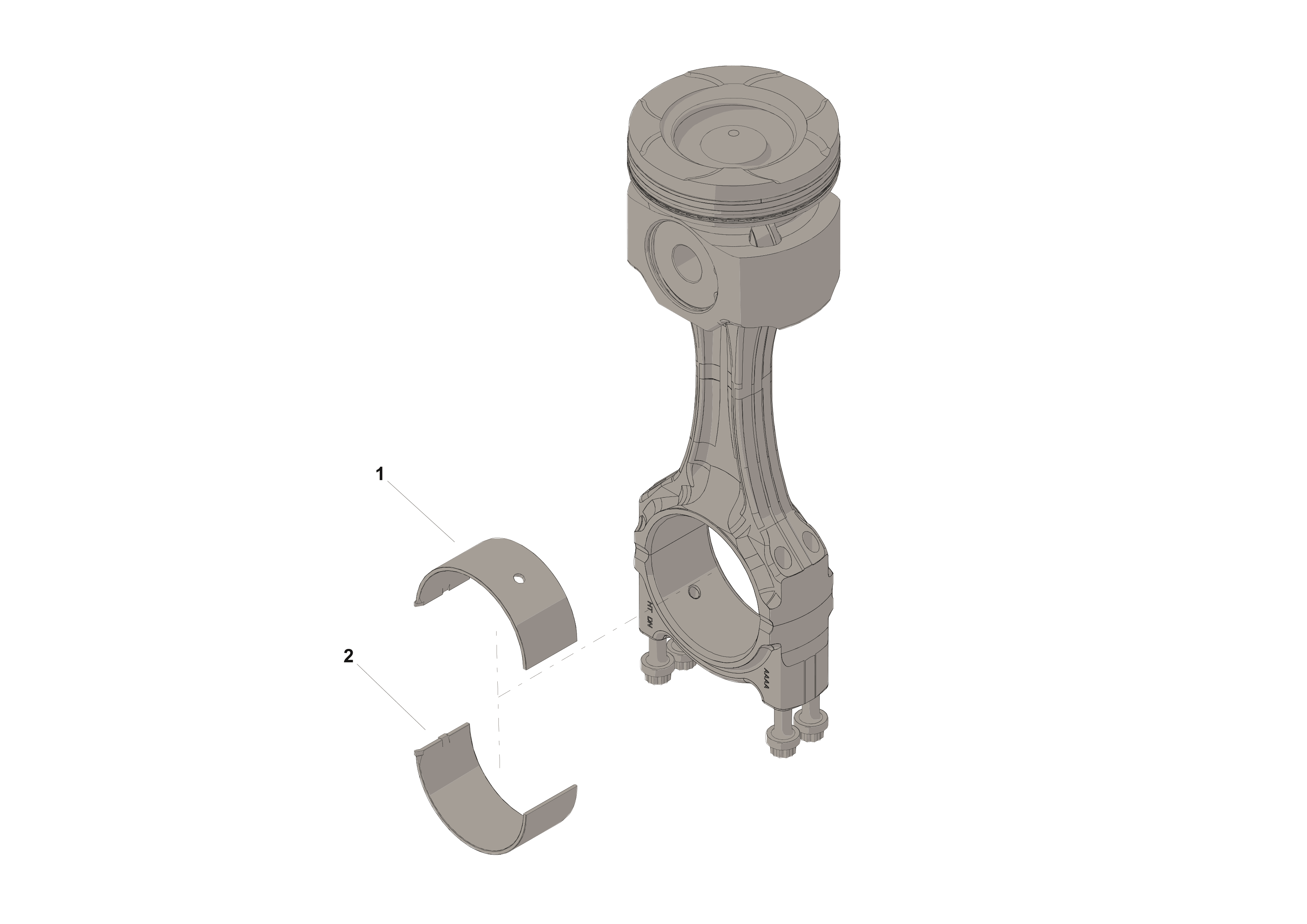 5473331 | Cummins® | Connecting Rod Bearing Kit | Source One Parts Center