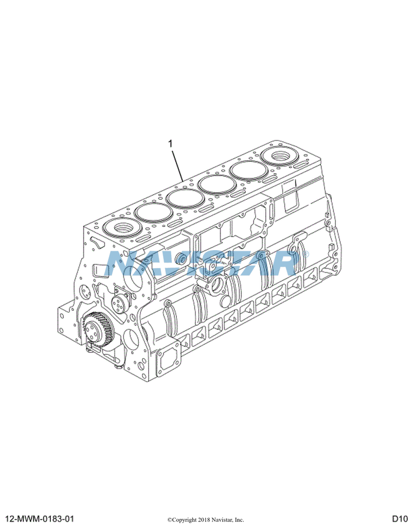 2601335C91 Navistar International | Short Block Engine | Source One ...