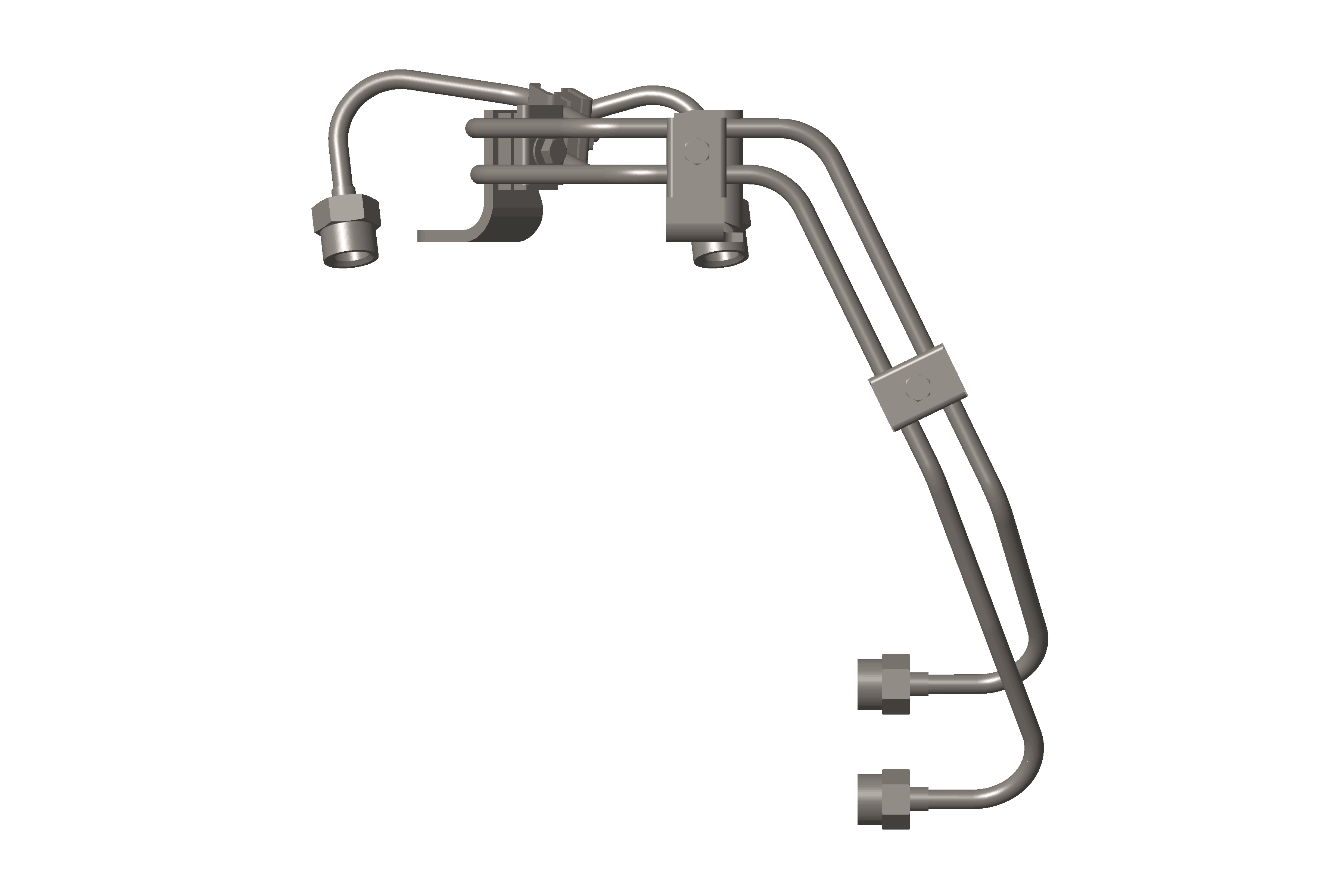 3935656 Genuine Cummins® Injector Fuel Supply Tube | Source One Parts ...