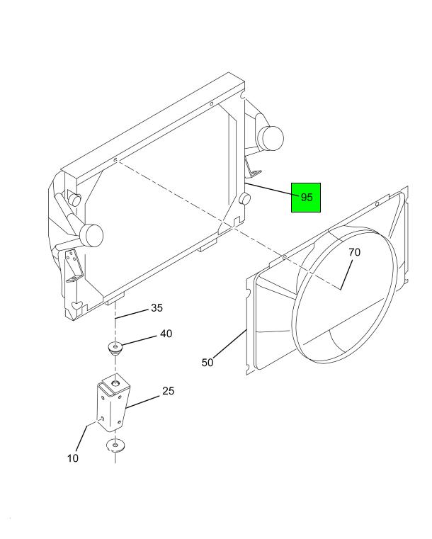 3539363C91 Navistar International | Radiator With Air Conditioning ...