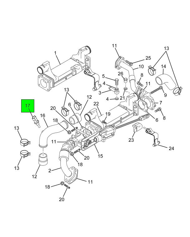 2591338C1 Navistar International | Temperature Sensor | Source One ...
