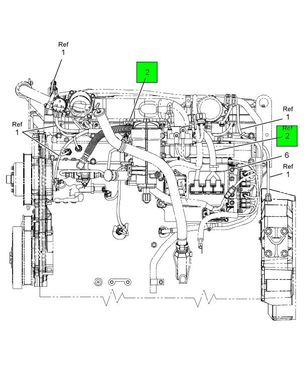 1846154C92 Navistar International | Engine Harness Injector Wiring ...