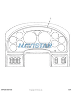 3554428C92 Navistar International | Instrument Cluster Housing No ...