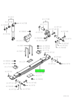 MK473028 Mitsubishi FUSO | Spring Assembly | Source One Parts Center