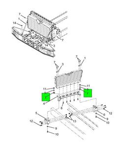3560217C2 Navistar International | Radiator Mounting Insulator | Source ...