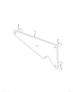 4053929C6 Navistar International | BRACKET FAN DRIVE PULLEY IDLER ...