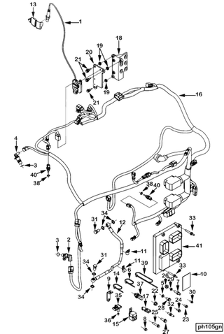 3686749 Cummins | Electronic Control Module Wiring Harness | Source One ...