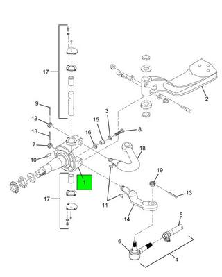2515716C91 Navistar International | Right-Hand Steering Knuckle ...