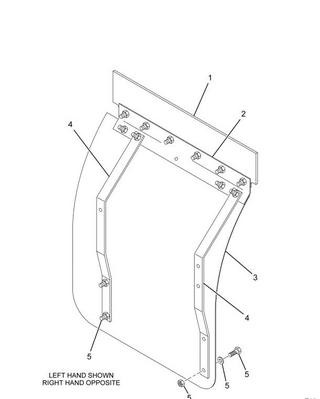 3557929C91 Navistar International | Panel Right Rear Fender Quarter ...
