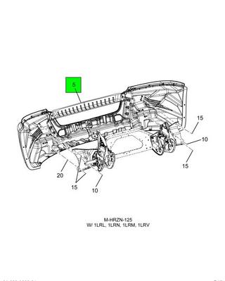 3776099C93 Navistar International | Painted Bumper with Valance Fog ...