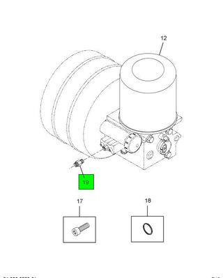 2611207C1 Navistar International | Fitting 1/8 MPT x 3/8 PTC Straight ...