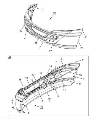 4073930C91 Navistar International | Bright Finish Fog Light Bumper ...