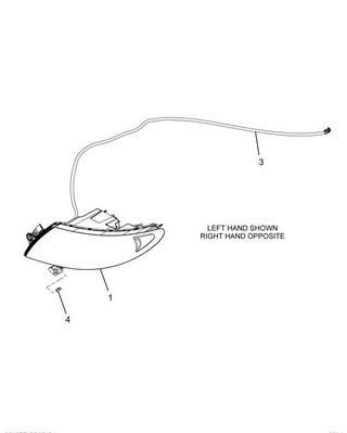 4042977C95 Navistar International | Left-Hand HD Aero-Composite LED ...