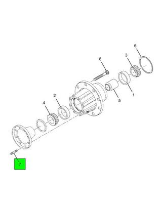 2600584C1 Navistar International | Axle Stud - 2 Pack | Source One ...