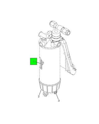 2510993C2 Navistar International | Fuel/Water Filter Element - 6 Pack ...