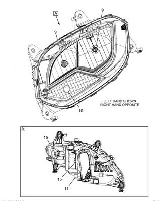 4049969C97 Navistar International | Left-Hand Halogen SAE Headlight ...