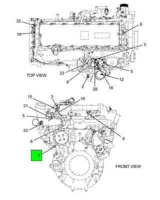 3017457C91 Navistar International | Pressure Sensor Assembly | Source ...