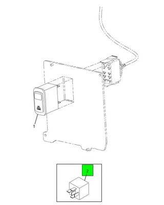 3607384C1 Navistar International | Control Relay - 6 Pack | Source One ...
